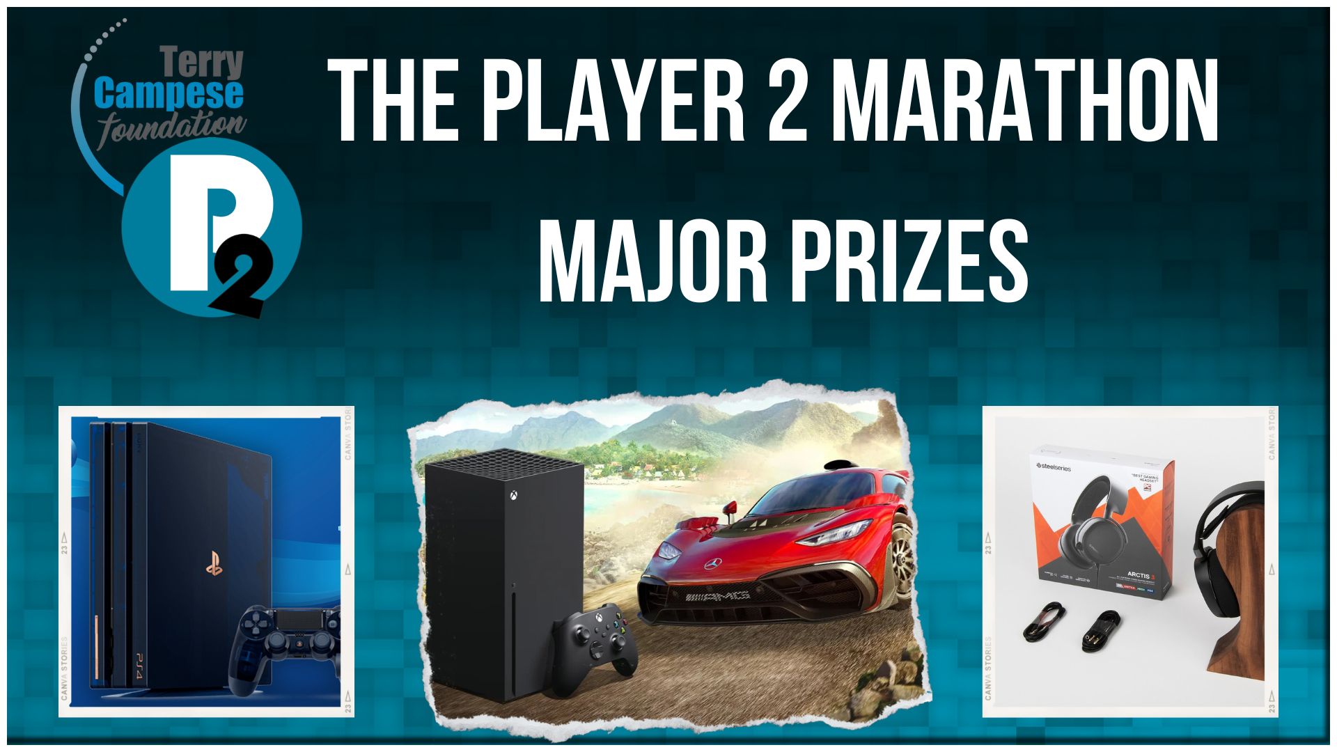 The P2 Terry Campese Foundation Charity Gaming Marathon – Major Prizes ...
