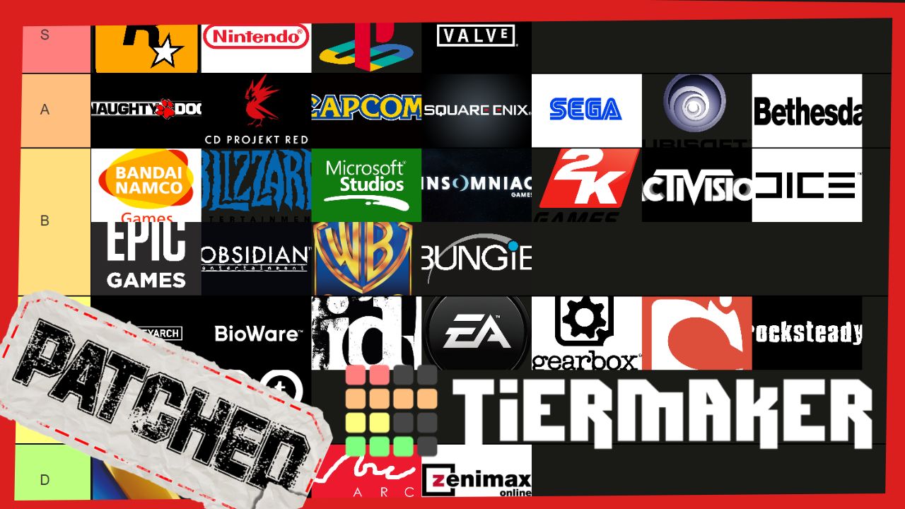 Patched #284 – Ranking The Industry’s Biggest Studios | Player2.net.au