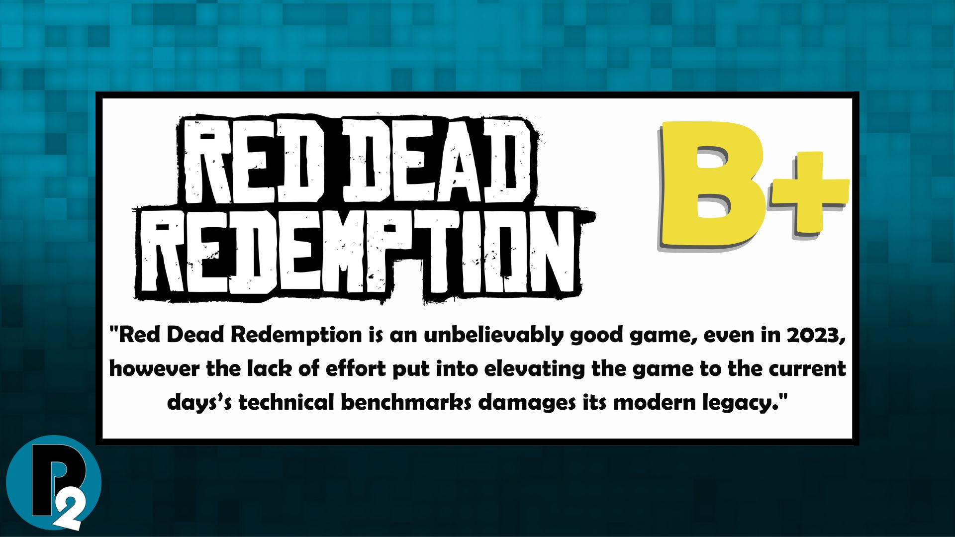 Red Dead Redemption Review – Nostalgia Powered | Player2.net.au