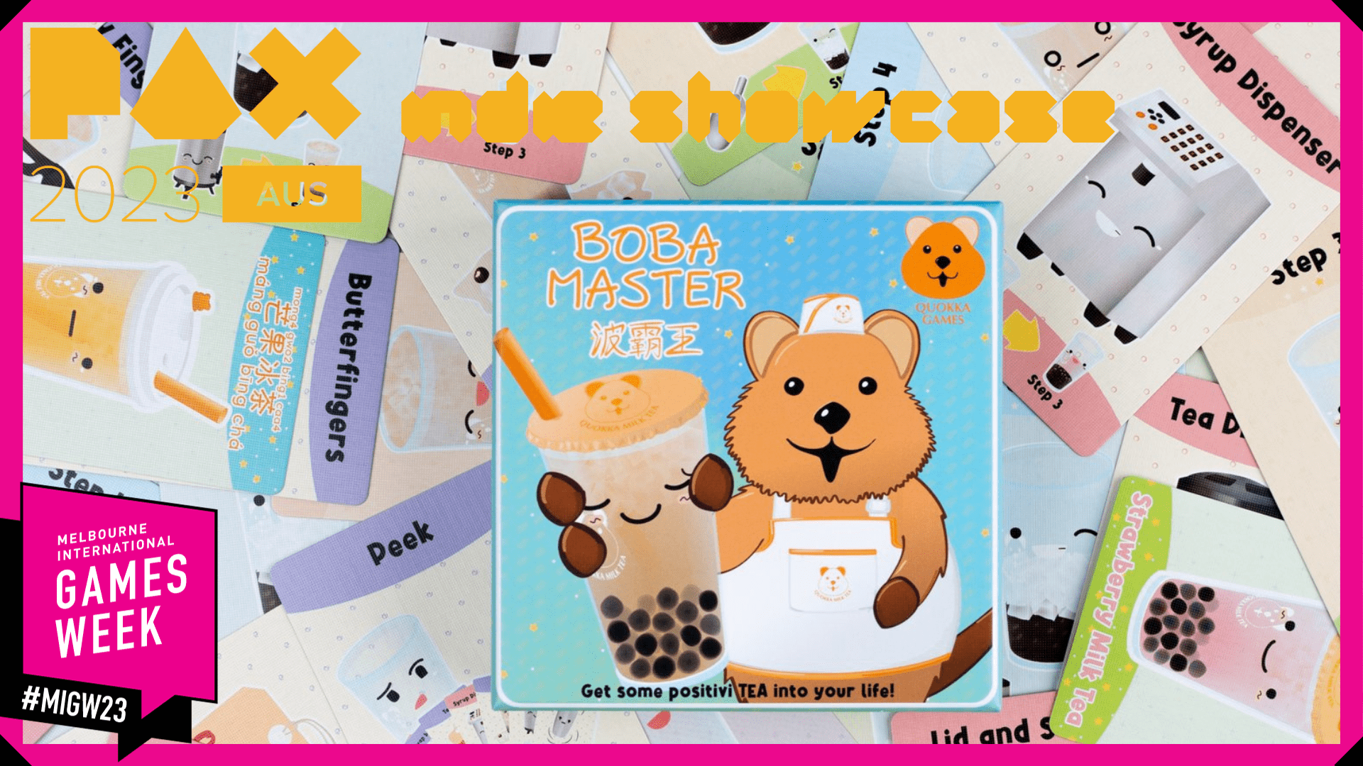 PAX AUS INDIE SHOWCASE 2023 – Boba Master | Player2.net.au
