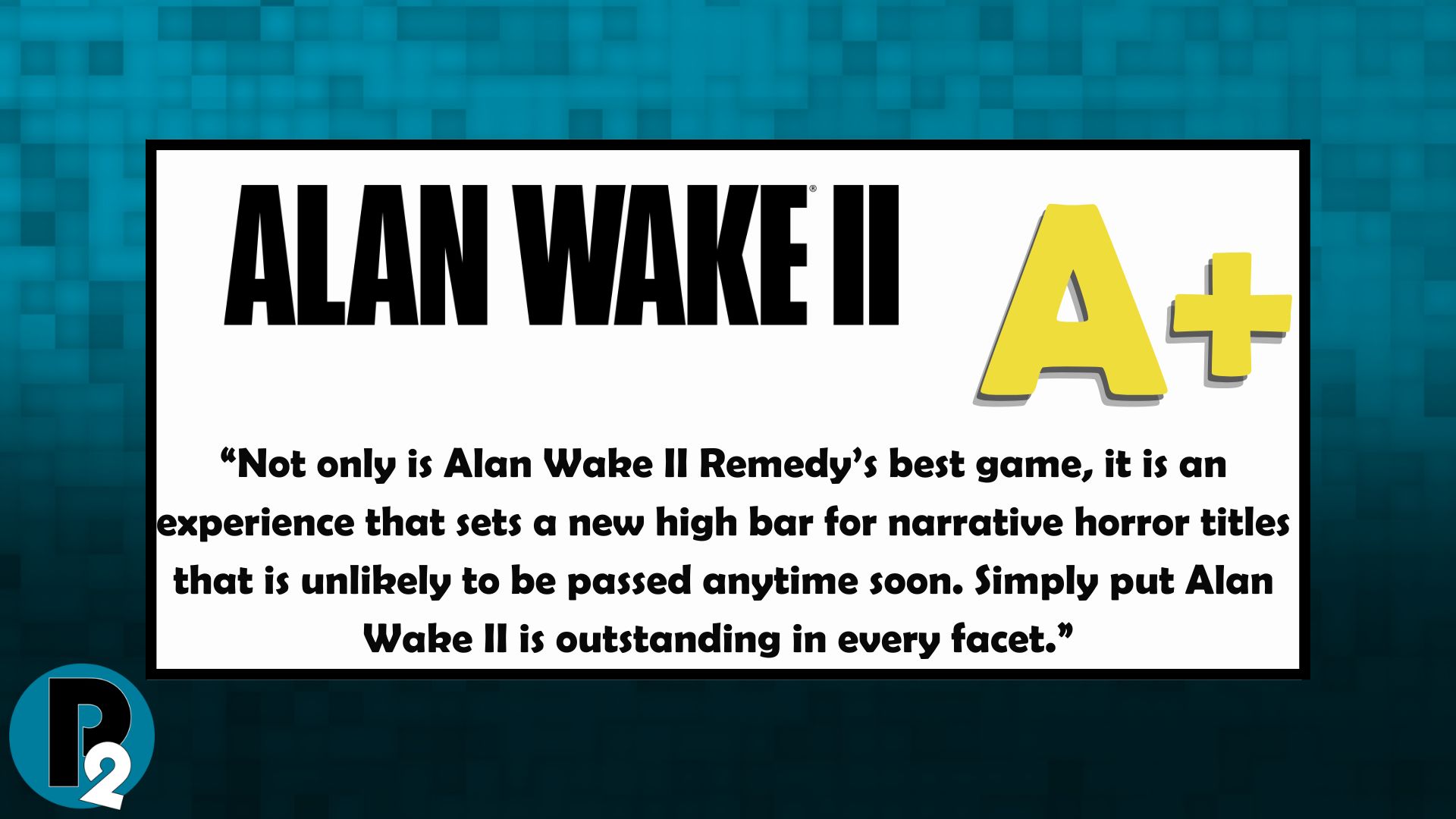 Alan Wake 2 Review – A Mind Bending Masterpiece | Player2.net.au