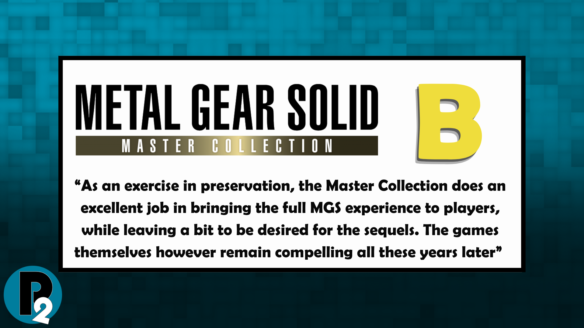 Metal Gear Solid Master Collection Vol. 1 – Mostly Solid Snake ...