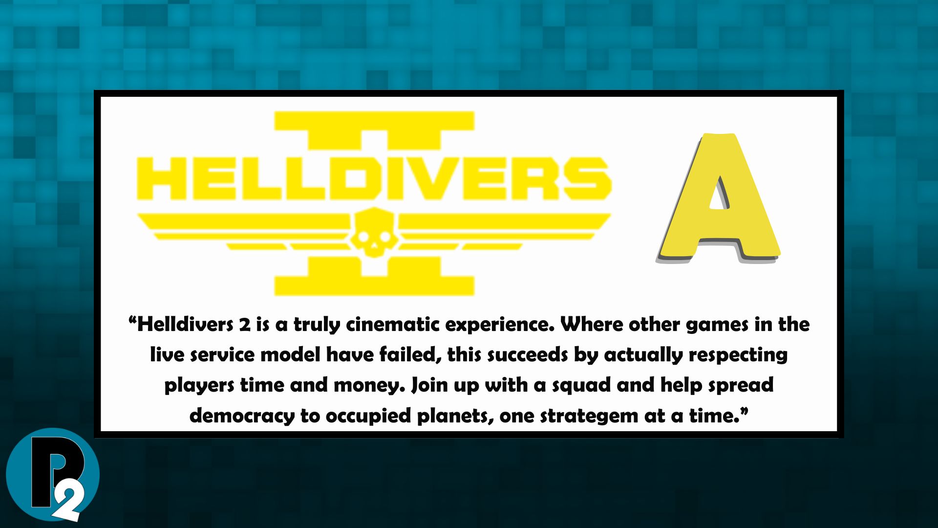 Helldivers 2 Review – Democracy Manifest | Player2.net.au