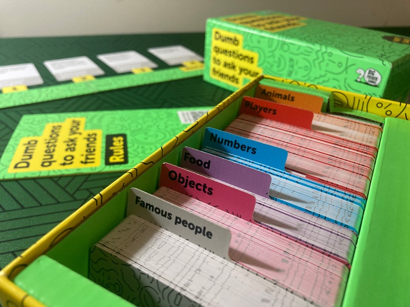 Dumb questions to ask your friends – Party Game Review | Player2.net.au