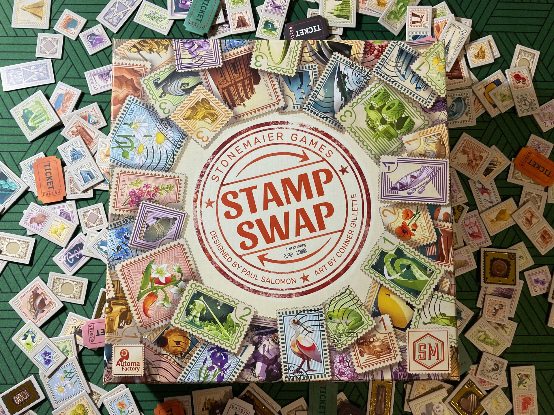 Stamp Swap Review – Split Decisions | Player2.net.au